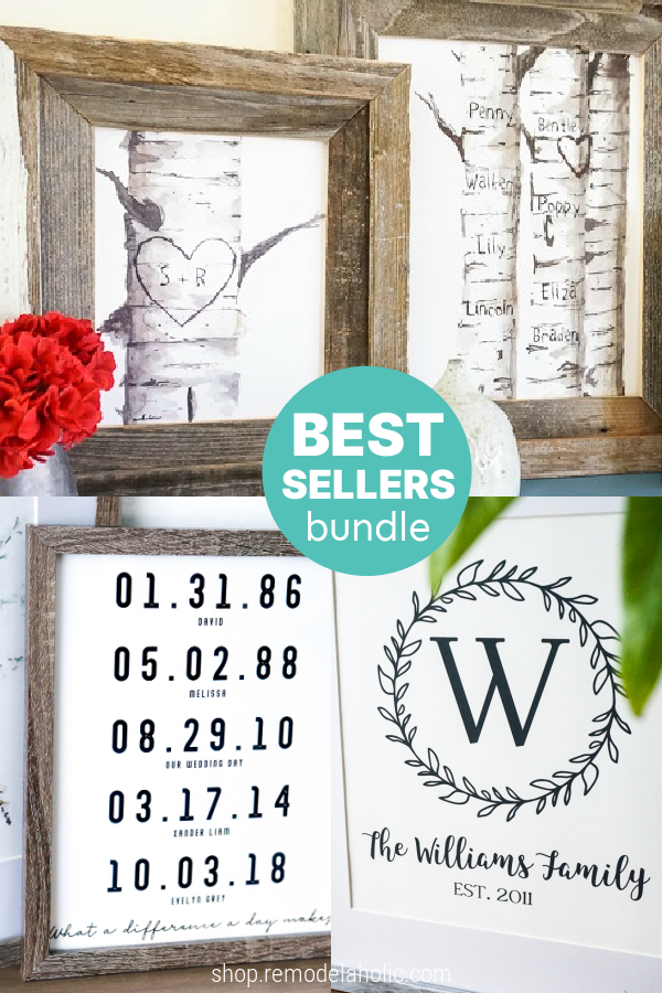 Custom Printable Art Best-Seller MEGA BUNDLE – Remodelaholic