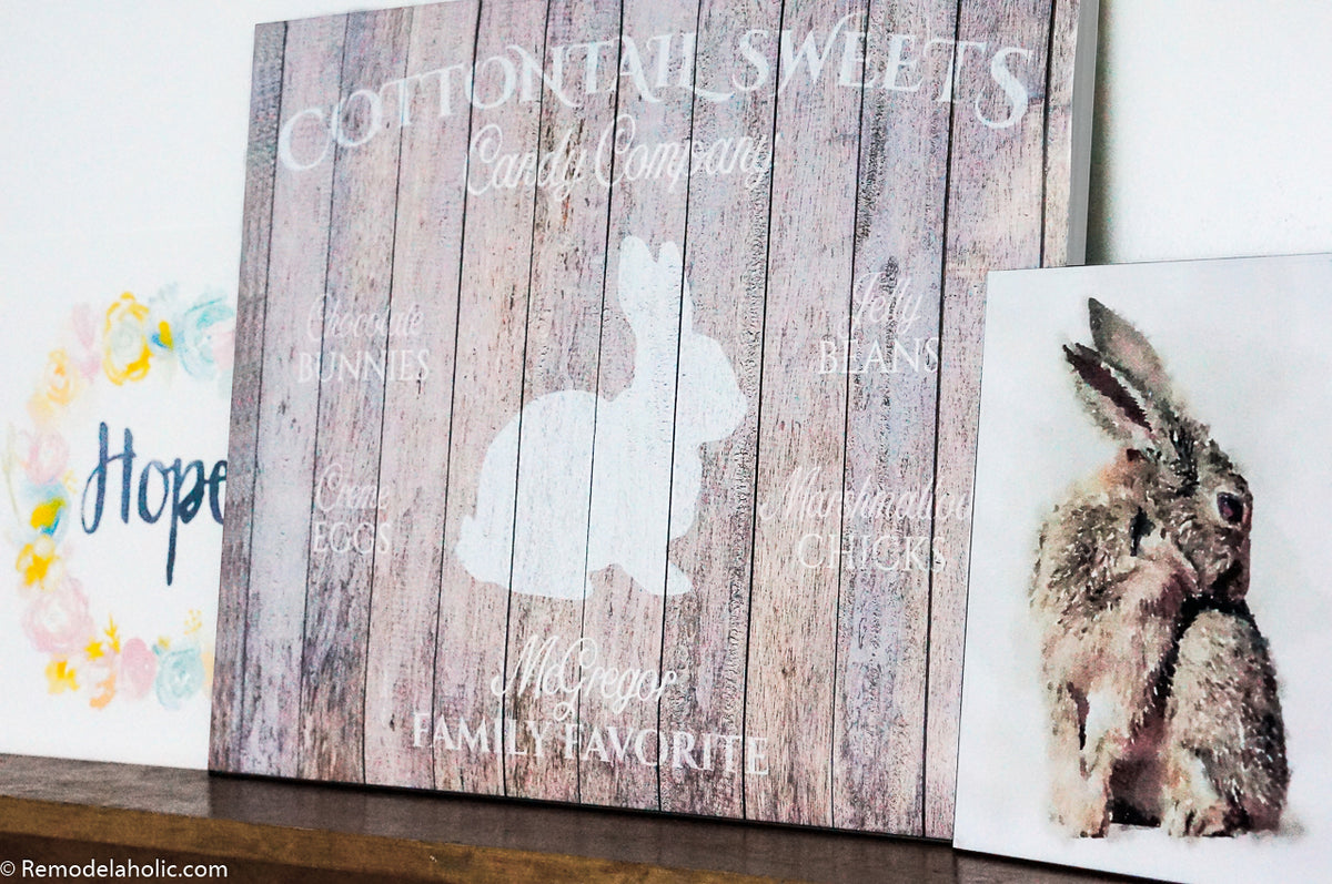 printable easter bunny decorations