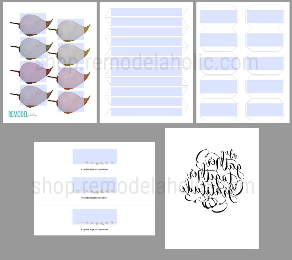 printable table name cards